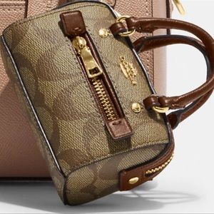 Coach | Bags | Coach Mini Rowan Charm | Poshmark